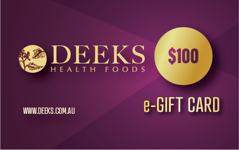 Deeks e-Gift Card – Deeks Health Food